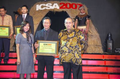 Penyerahan Award, ICSA 2007